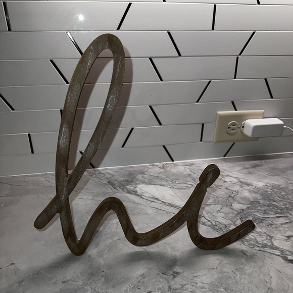 Hobby Lobby | Wall Decor | Cursive Wall Decor | Poshmark